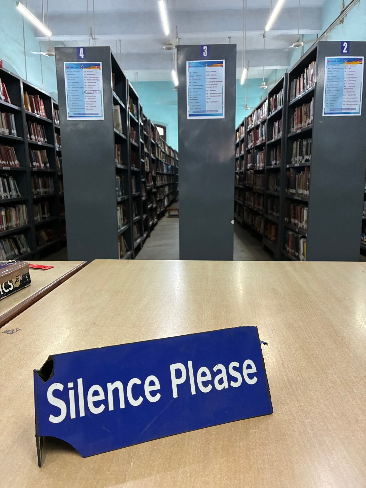 When did you last go to the library? – Parmanu